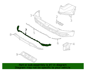 2022-2024 Hyundai Tucson Bumper Trim 86696-CW000 | AutoNationParts.com