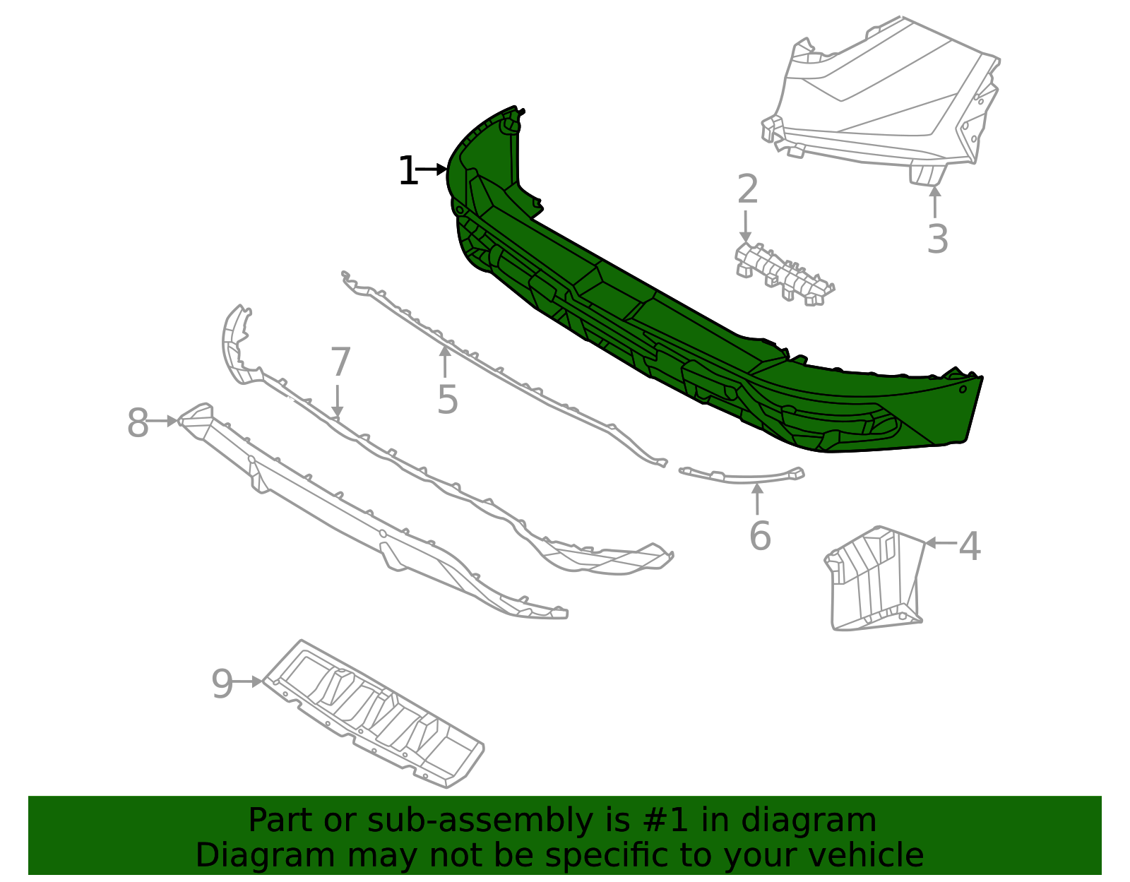 2022-2024 Hyundai Tucson Bumper Cover 86650-CW020 | OEM Parts Online