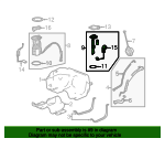 2010-2017 GM Fuel Tank Sending Unit Kit with Flange, Sending Unit ...