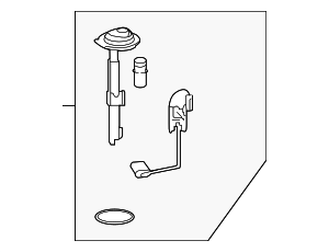 2012-2017 GM Fuel Pump Assembly - Driver's Side (LH) 13506193 ...