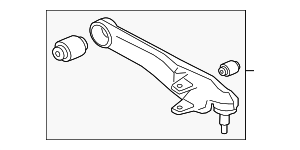 Genuine Rear Lower Control Arm for 2021-2023 Land Rover Range Rover ...