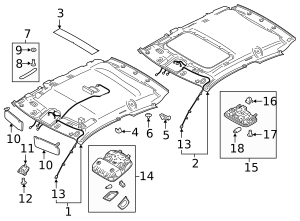 85332-J3000 - Coat Hook Bracket 2019-2022 Hyundai | AutoNationParts.com