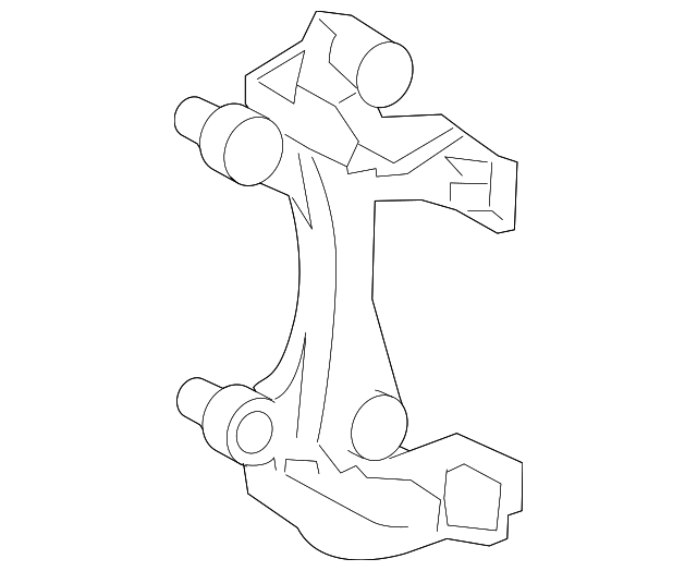 212-423-01-94-64 - Caliper Mount 2010-2017 Mercedes-Benz | Mercedes ...
