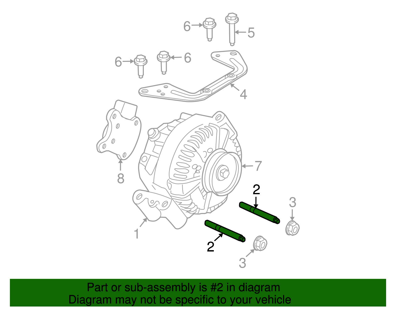 Genuine OEM Ford Part - Manifold Stud W715713-S900 | Genuine OEM Ford ...