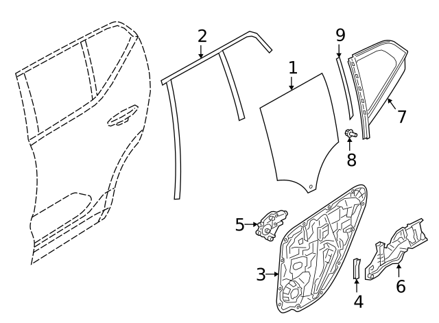 2019-2020 Volvo XC40 Cover - Driver's Side (LH) 31477934 | TascaParts.com