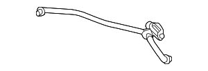 2015-2018 Porsche Macan Vacuum Hose 95B-611-931-N | Porsche Marin