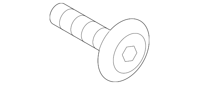 2012-2023 Porsche Bumper Cover Retainer Screw PAF-009-011 | OEM Parts ...