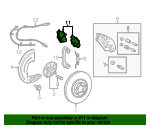 2010-2021 Ford Brake Pads Front FL1Z-2001-E | OEM Parts Online