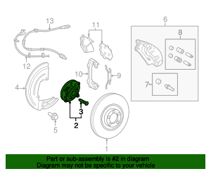 Genuine OEM Ford Part - Hub & Bearing CL3Z-1104-N | Genuine OEM Ford ...