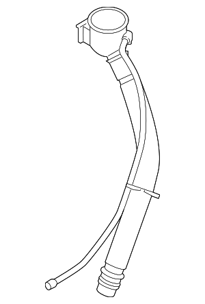 61667301629 - 2016-2023 BMW Filler Tube (61-66-7-301-629) | BMW of ...