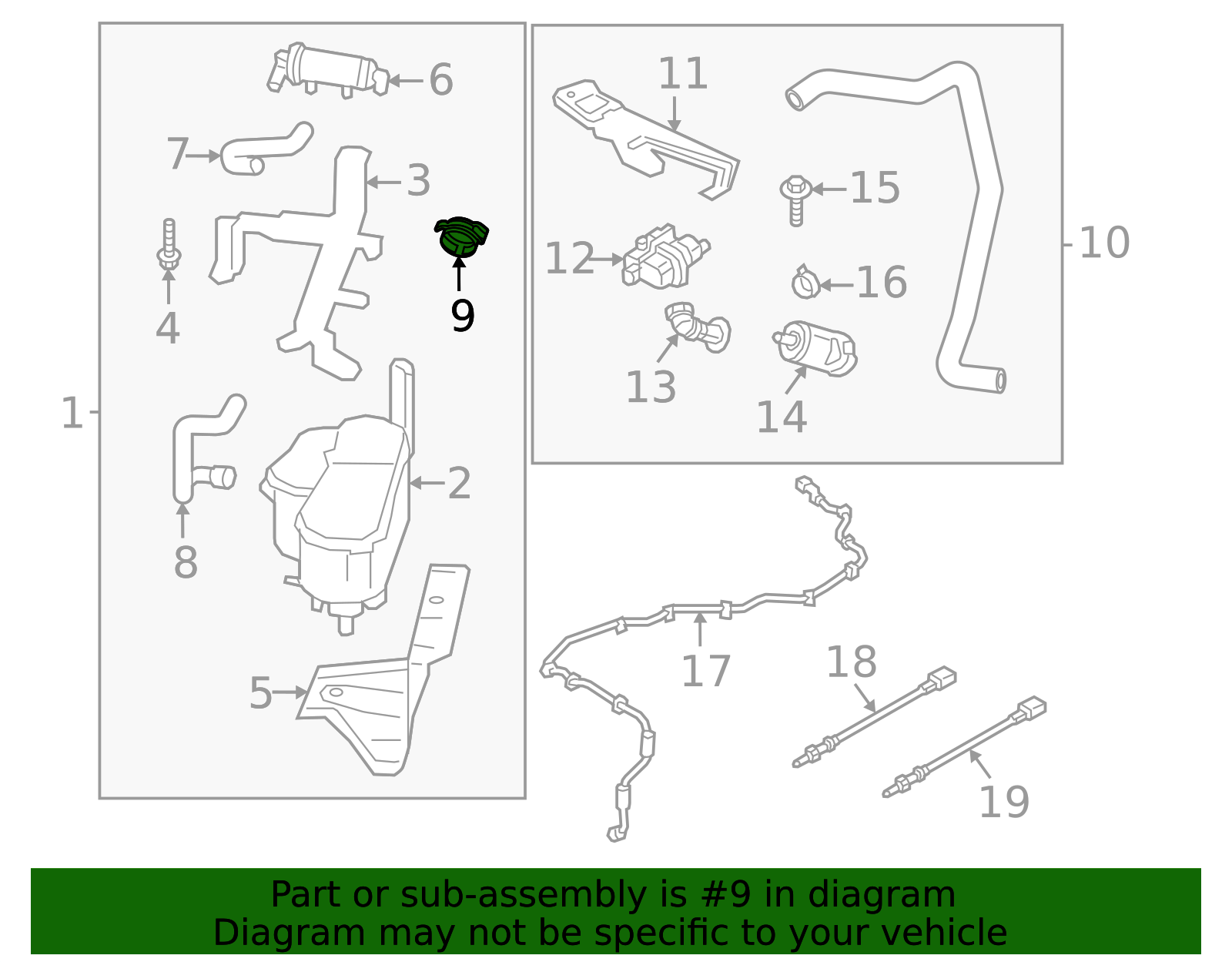 N-906-869-01 - Vent Hose Clamp 2004-2025 Audi | Audi OEM Parts