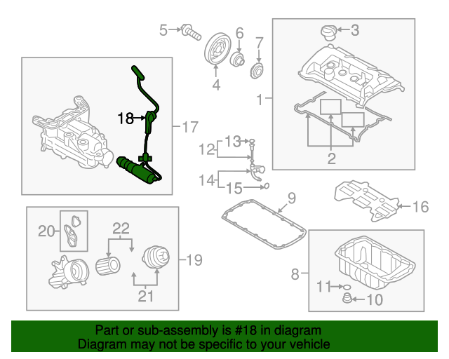 11-41-7-647-238 - Solenoid Valve - 2011-2016 Mini | BMWPartsHub