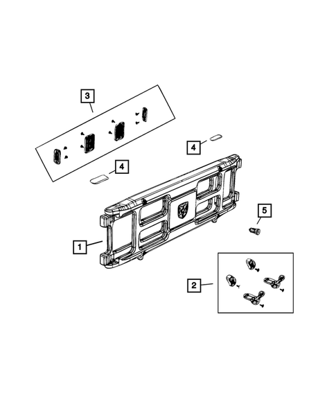 Pickup Box and Fuel Filler Door for 2020 Ram 1500 | Wholesale MOPAR