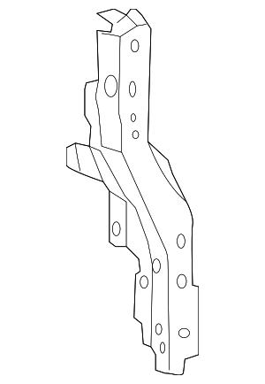 04601-TK6-A00ZZ - Stay Set, R Front Bulkhead Side 2009-2013 Honda Fit ...