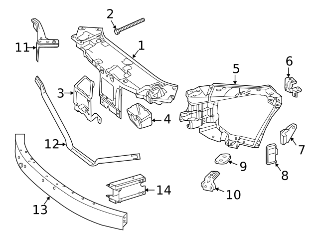 217-620-02-00 - Mount Frame 2015-2021 Mercedes-Benz | Mercedes-Benz USA ...