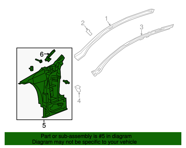 84078997 GM Driver Side Body Hinge Pillar Inner Panel | GM Parts Store