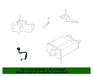1999-2004 Subaru OEM NEW 1999-2004 Subaru Impreza Forester Rear Oxygen ...