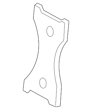 204-723-01-11 - Striker Plate 2008-2023 Mercedes-Benz | Mercedes-Benz ...
