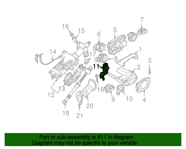 2004-2010 BMW Switch, steering wheel heater 61-31-6-947-787 ...