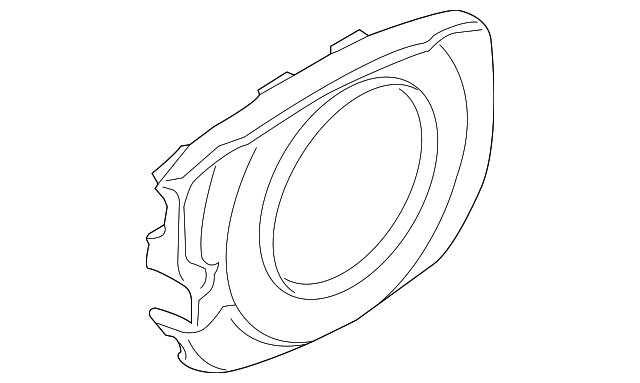 61-31-6-947-773 - Front Cover - 2004-2010 BMW | Buy BMW Parts Now
