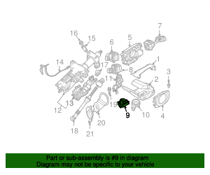 61326937075 - 2004-2010 BMW Ignition Switch (61-32-6-937-075) | BMW of ...