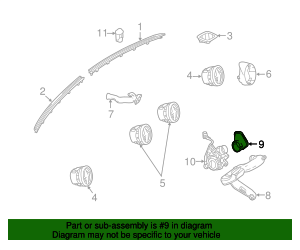 231-831-01-46 - Blower Motor Duct 2012-2020 Mercedes-Benz | Mercedes ...