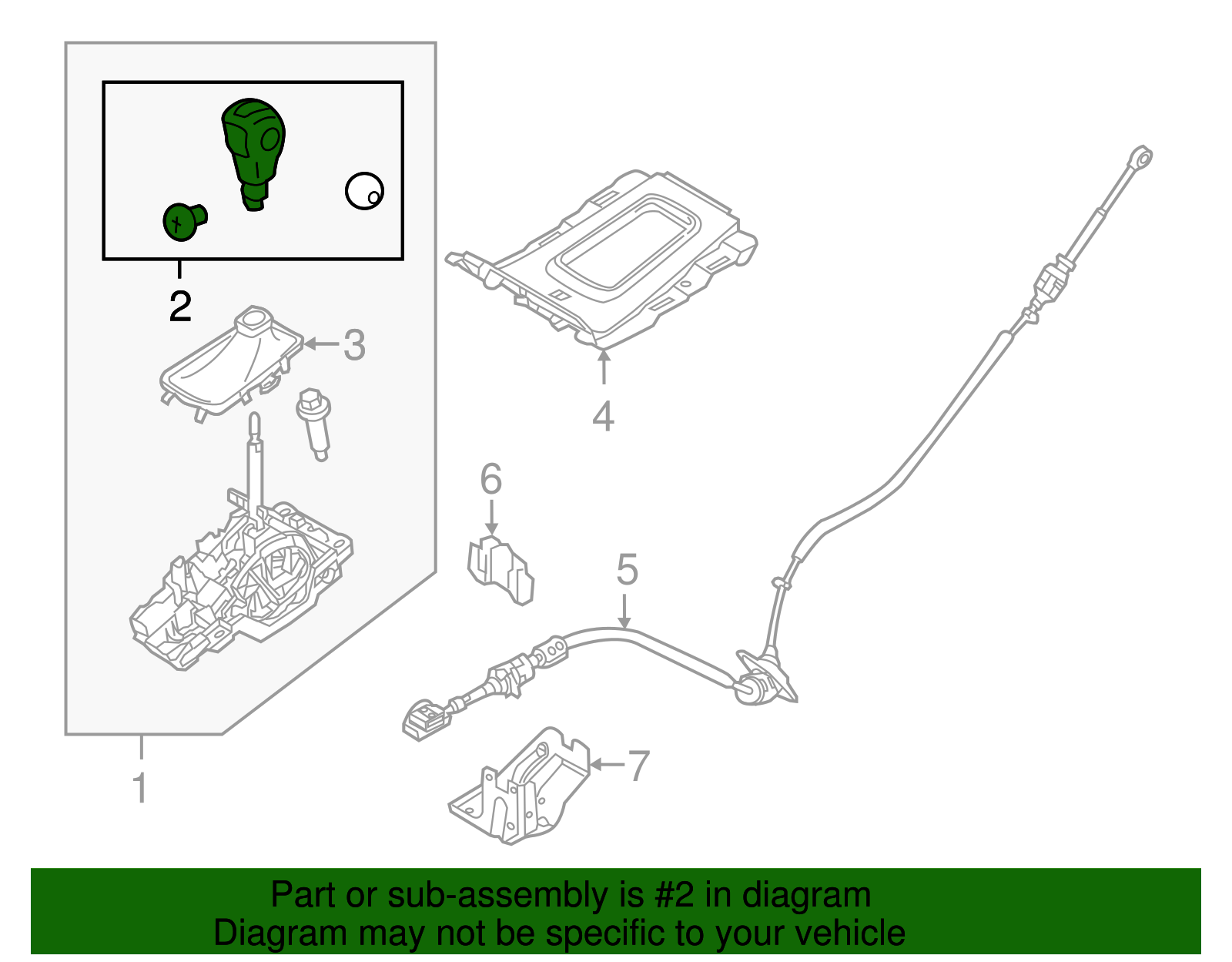 BT4Z-7213-EC - Shift Knob 2011-2019 Ford | AutoNation Parts