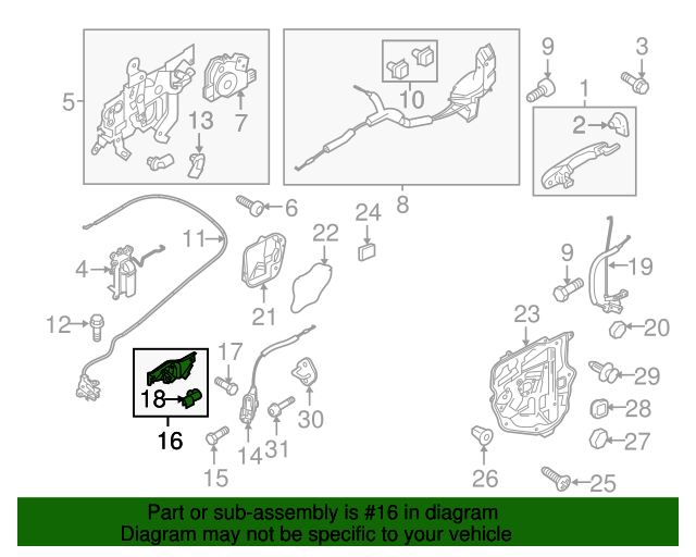 C513-72-39XD - Link - 2012-2015 Mazda 5 | Werner Mazda Parts