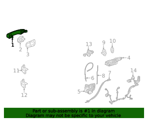 2019-2024 GM Primed Exterior Side Door Handle 13526766 | OEM Parts Online