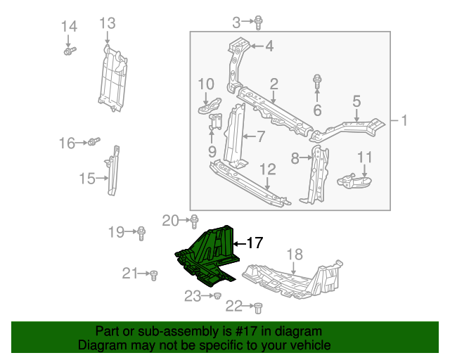 2000-2006 Toyota Under Cover 51441-52010 | OEM Parts Online