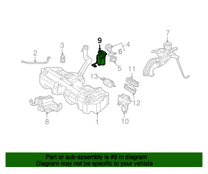 2001-2005 Mercedes-Benz Fuel Pump 2034701094 | AutoNationParts.com
