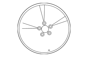 2021-2023 Dodge Challenger Wheel, Alloy 04755465AB | Mopar Parts Canada