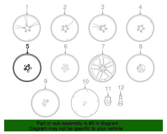6TE83RNWAA - Aluminum Wheel | Mopar Parts Canada