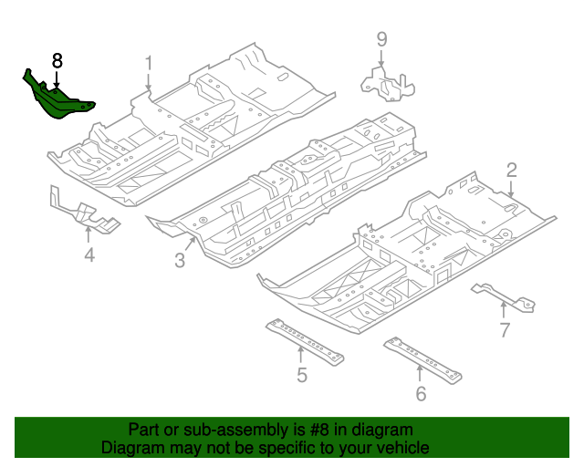 2018-2023 Nissan Maxima Bracket G43H5-3TAMB | Nissan Parts OEM