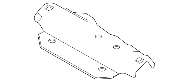 Genuine OEM Muffler Shield Part# LR143326 Fits 2020-2023 Land Rover: Up ...