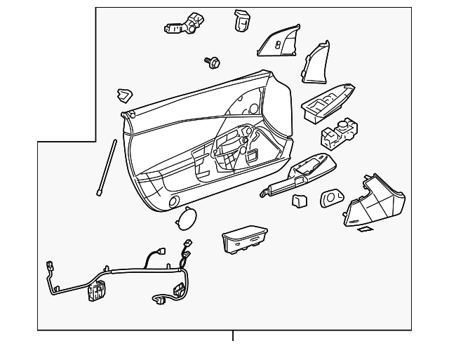 2008 Chevrolet Corvette Trim 25878790 | GMPartsDirect.com