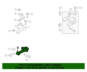 21950-2K500 - Torque Rod 2012-2013 Kia Soul | Kia.Parts Store