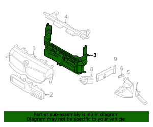 Genuine BMW 51-74-5-A48-F43 | Mount Frame | FREE Shipping on Most ...