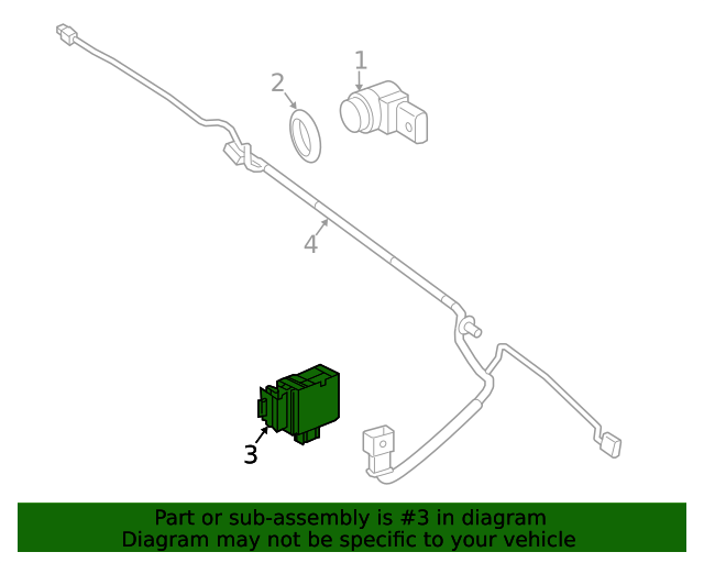 9079006004 - Radar Sensor 2019-2024 Mercedes-Benz | Mercedes-Benz USA Parts