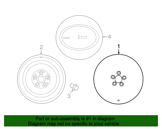 42611-12D10 - Wheel, Alloy 2016-2018 Toyota | Longo Toyota Parts