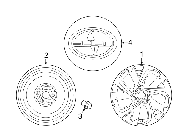 42611-12D10 - Wheel, Alloy 2016-2018 Toyota | Longo Toyota Parts