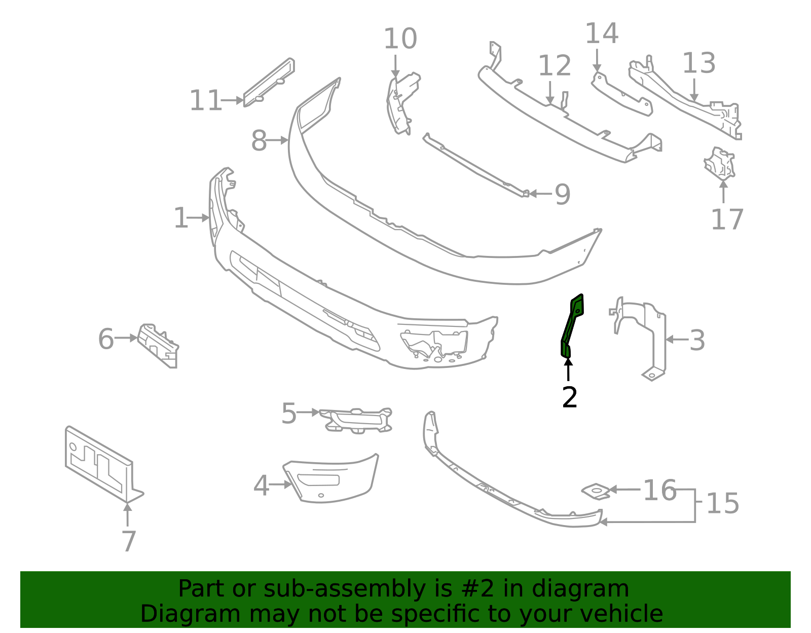 2020-2024 Nissan TITAN Mount Bracket 62222-9FV0D | OEM Parts Online
