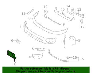96210-9FV1A - License Bracket 2020-2024 Nissan TITAN | Nissan Parts ...