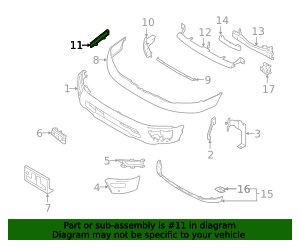 62224-EZ40A - Outer Bracket 2017-2024 Nissan TITAN | Nissan Parts ...