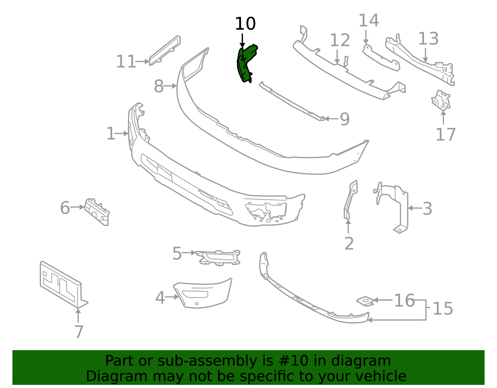 2020-2024 Nissan TITAN Inner Bracket 62220-9FV0A | Team Nissan Inc.