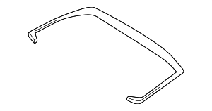 51718227910 - 2000-2006 BMW Compartment Door Seal (51-71-8-227-910 ...