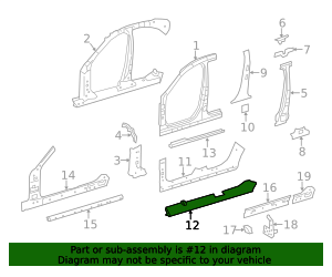 222-630-65-03 - Rocker Panel 2014-2020 Mercedes-Benz | Mercedes-Benz ...