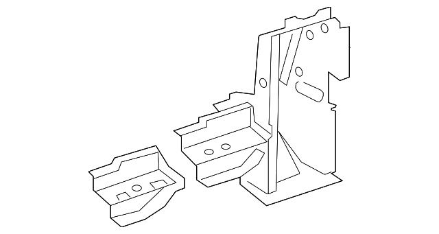 447-610-96-01 - Rail End 2016-2020 Mercedes-Benz Metris | Mercedes-Benz ...