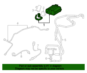5281258AF - Vapor Canister - 2014-2020 Mopar | Mopar Parts Canada