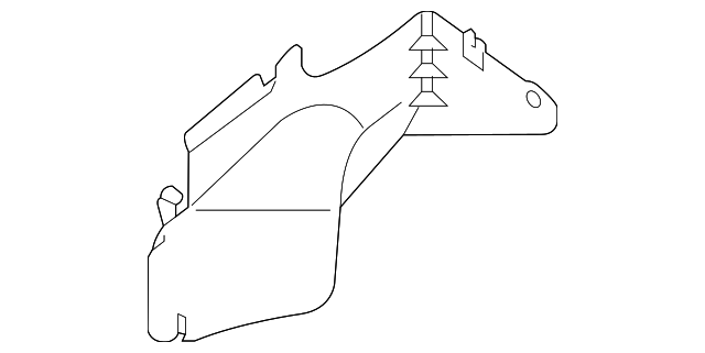 2016-2023 Nissan Front Shield 93833-EZ00A | Nissan Parts Store
